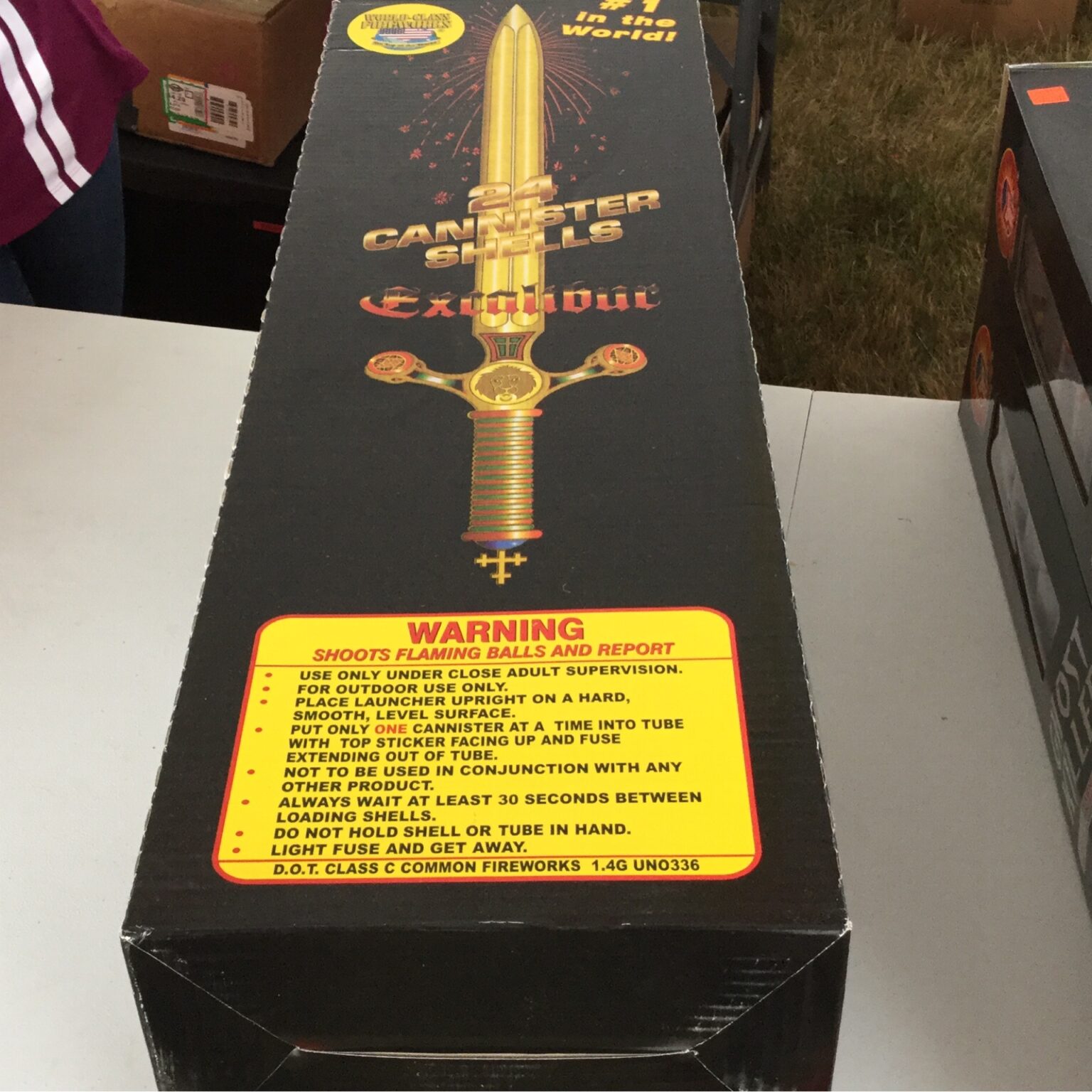 Excalibur Shells - Skyline Fireworks